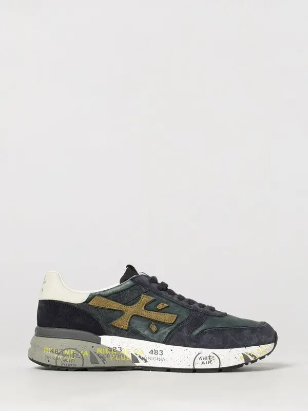 Premiata Lace Up Sneakers - Blue 1