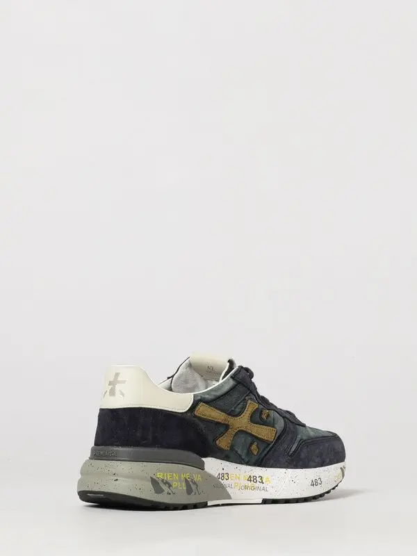 Premiata Lace Up Sneakers - Blue 1