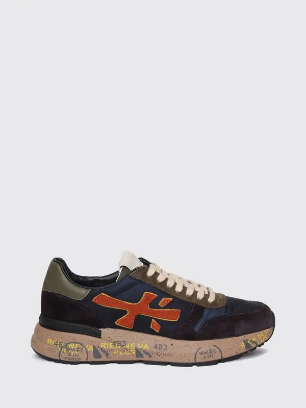 Premiata Lace Up Sneakers - Blue