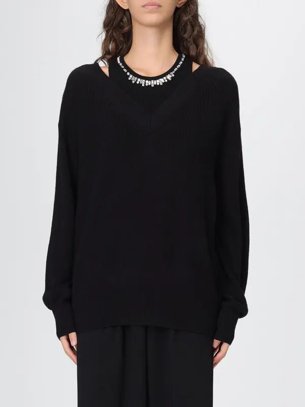 Liu Jo Cutout Sweater - Black