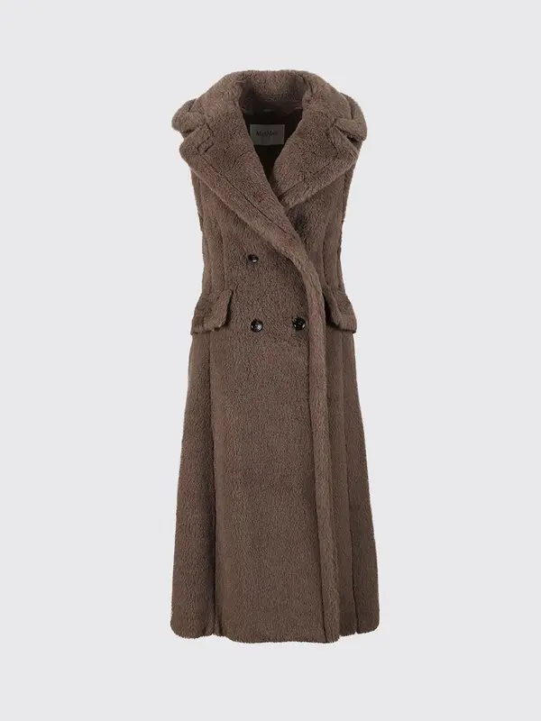 Max Mara Fur Vest - Brown