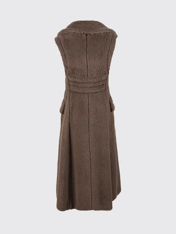 Max Mara Fur Vest - Brown