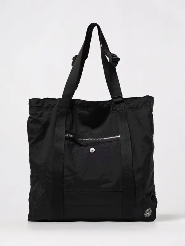 Stone Island Shoulder Bag - Black