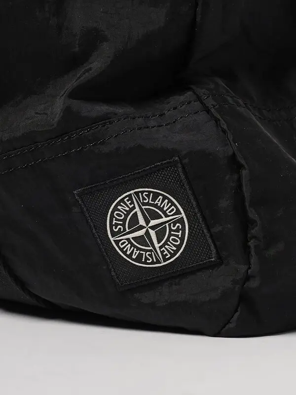 Stone Island Shoulder Bag - Black