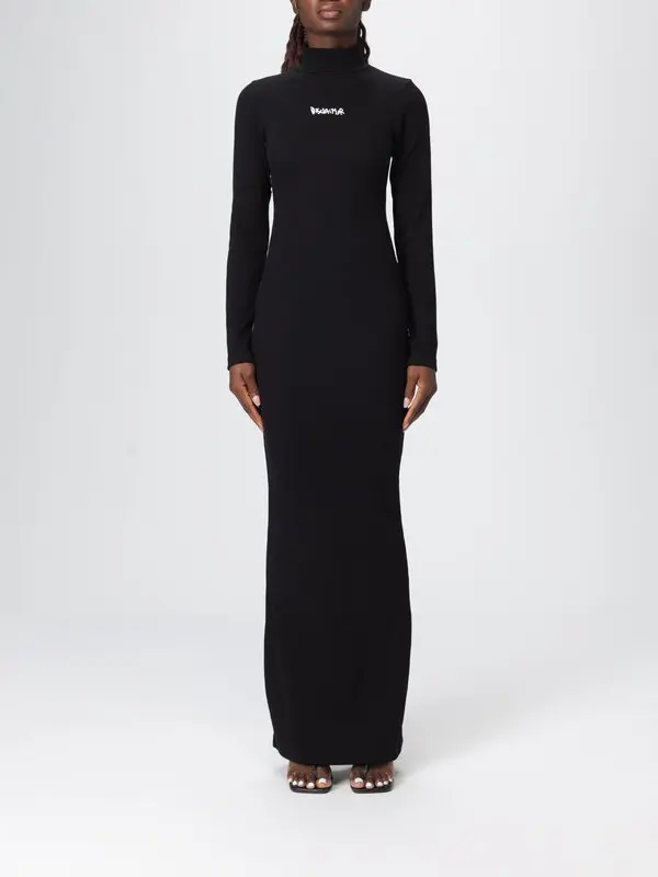 DISCLAIMER Long Sleeve Maxi Dress