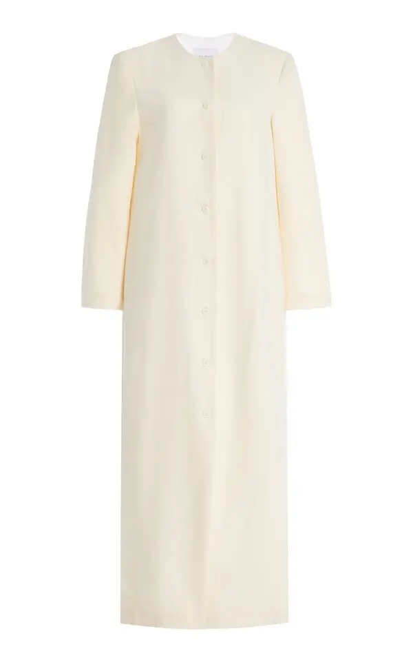 SLOAN Wool Long Cardigan Coat