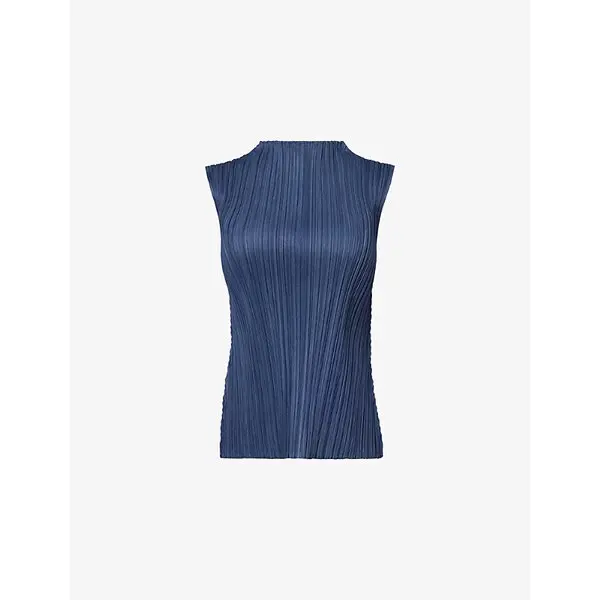 Issey Miyake Mellow Pleats Knit Top