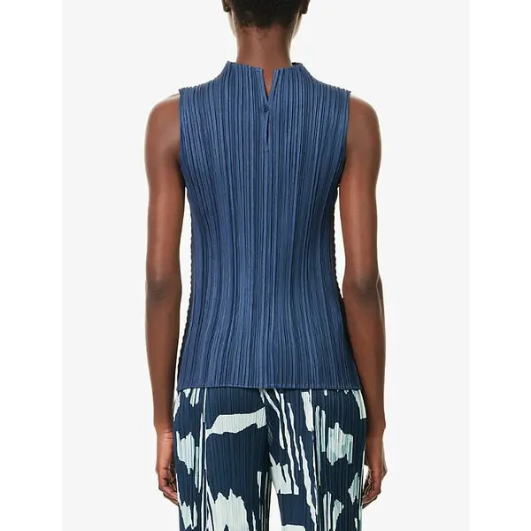 Issey Miyake Mellow Pleats Knit Top