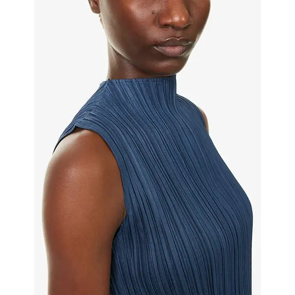 Issey Miyake Mellow Pleats Knit Top