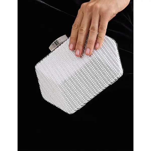 PHASE EIGHT Rhinestone-embellished Clutch