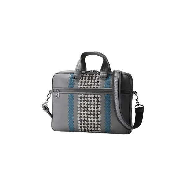 Bottega Veneta Intrecciato Leather Briefcase