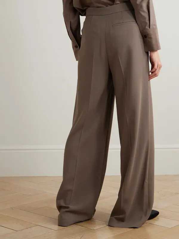 JOSEPH - Alane Crepe Wide-Leg Pants
