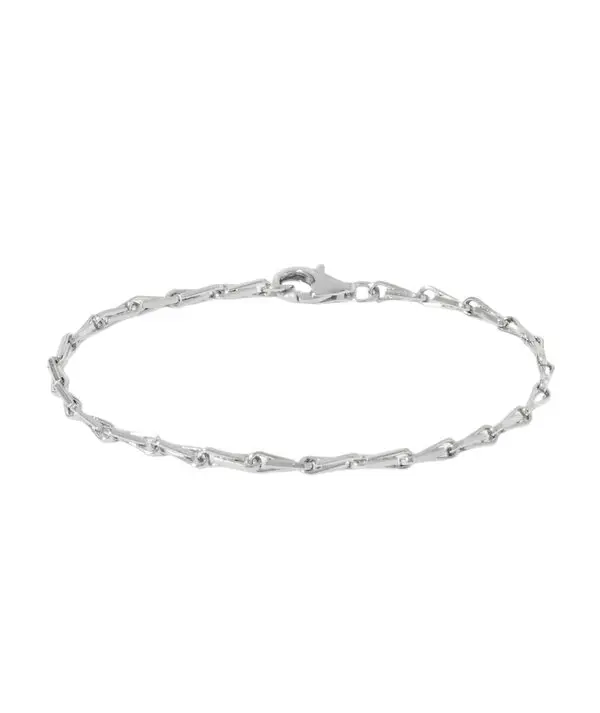 LAURA LOMBARDI Corre Platinum-plated Bracelet - Silver
