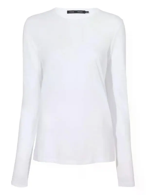 Proenza Schouler Long-sleeve Jersey T-shirt