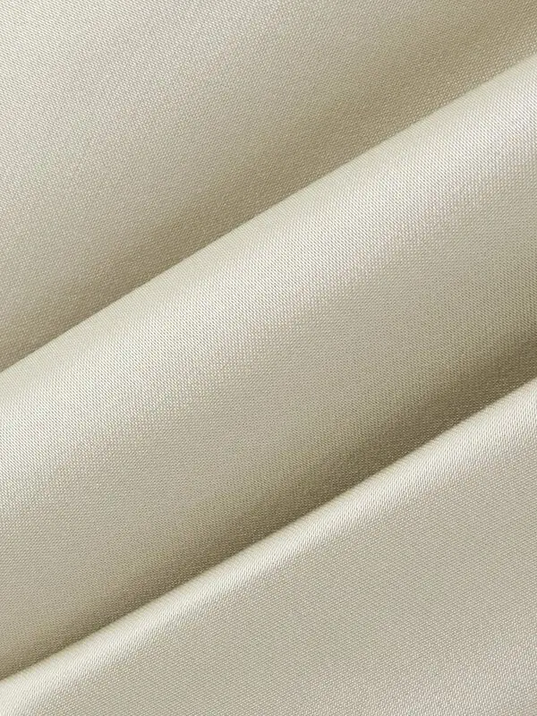 Altuzarra Ames Pleated Satin Maxi Skirt - Neutrals