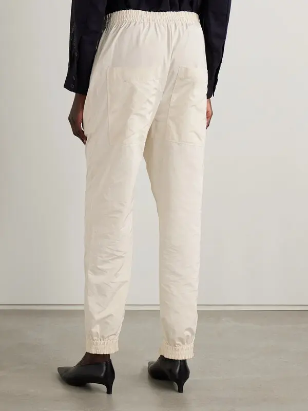 Tibi Zip-detailed Shell Track Pants