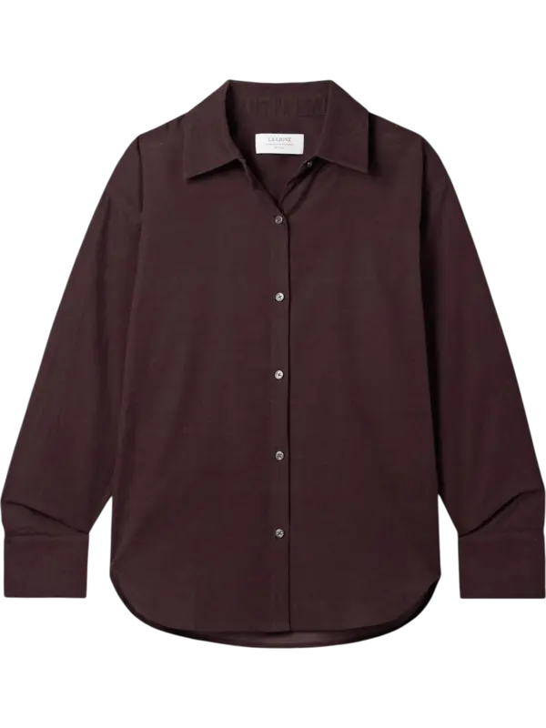 LA LIGNE Alain Cotton-corduroy Shirt