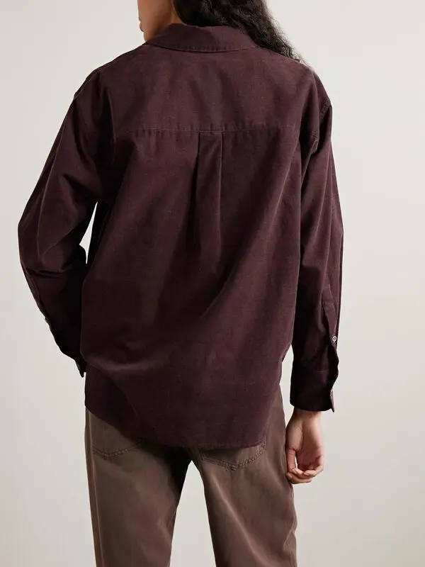 LA LIGNE Alain Cotton-corduroy Shirt