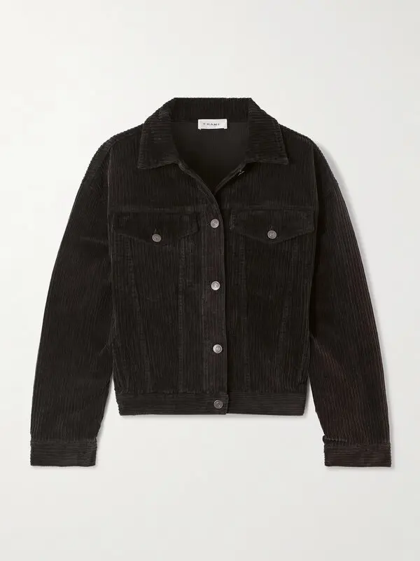 FRAME Cotton-blend Corduroy Trucker Jacket