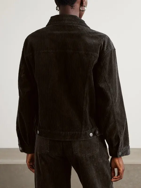 FRAME Cotton-blend Corduroy Trucker Jacket