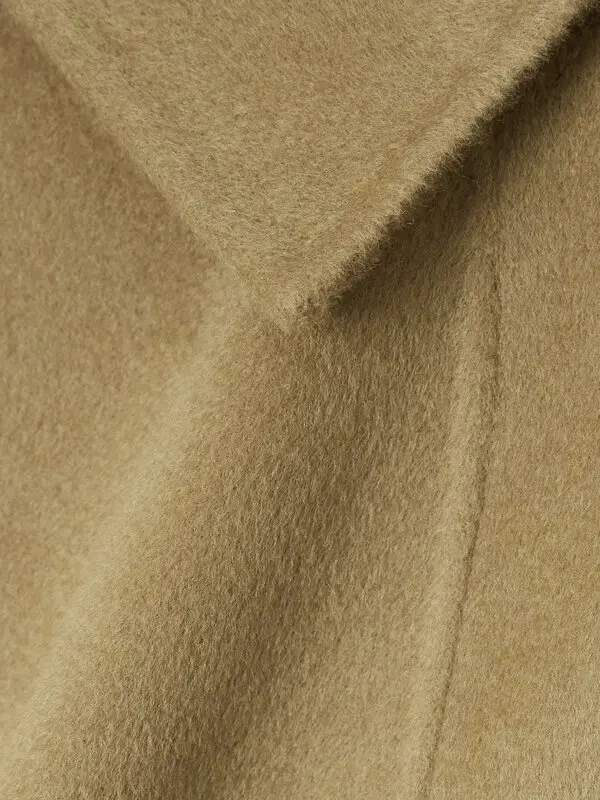 RÓHE Leandra Cashmere-blend Coat - Camel