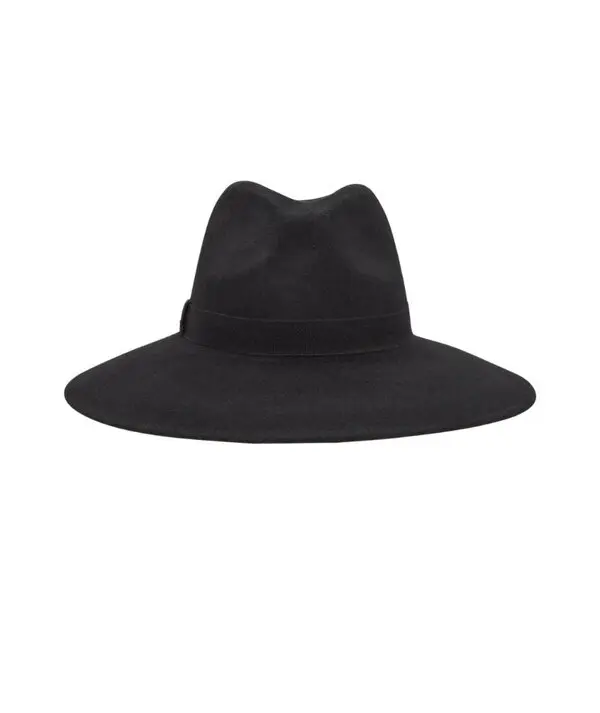 Eugenia Kim Emmanuelle Wool Felt Fedora - Black