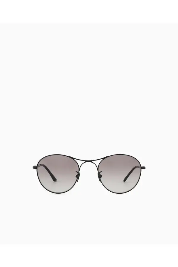 Giorgio Armani Metal Sunglasses - Black