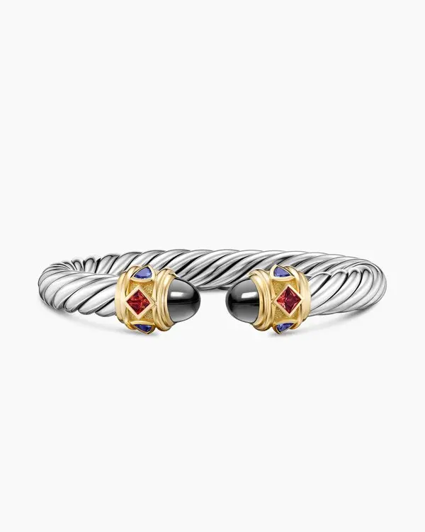 David Yurman Renaissance Cable Flex Bracelet - Hematine