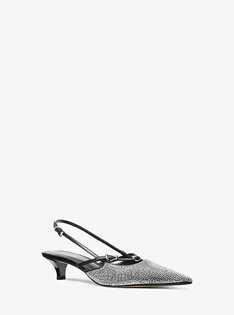 Michael Kors Selina Embellished Slingback Pump