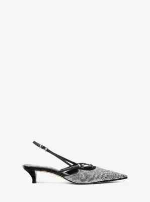Michael Kors Selina Embellished Slingback Pump