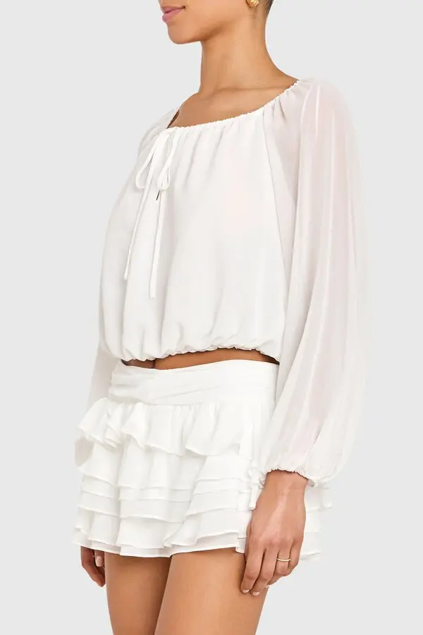 Amanda Uprichard Dallas Top - Ivory