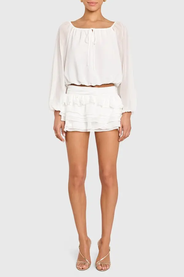 Amanda Uprichard Dallas Top - Ivory
