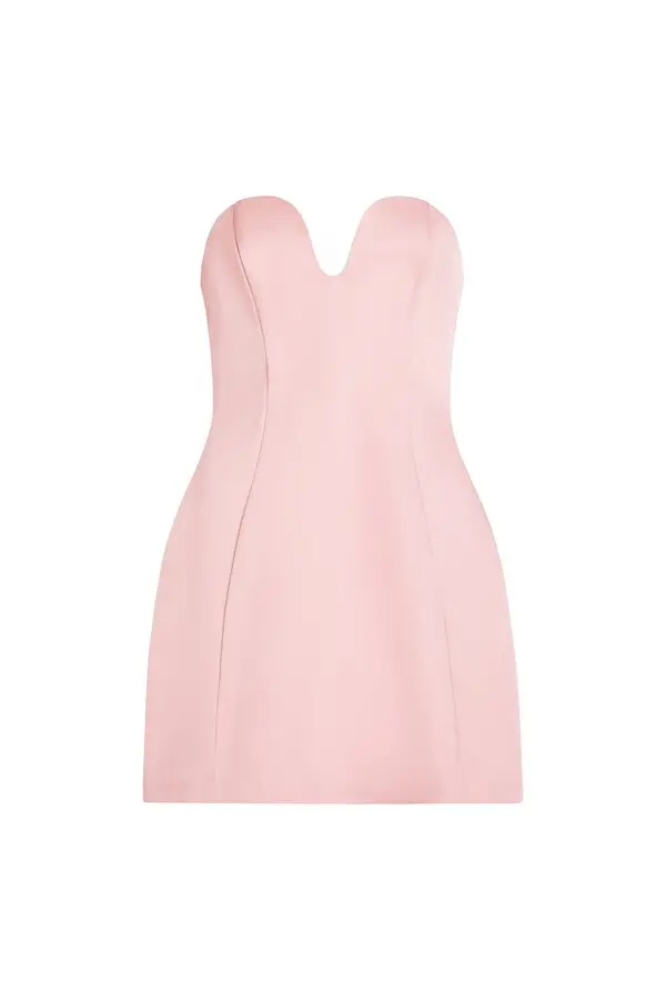 Amanda Uprichard Lodi Strapless Mini Dress