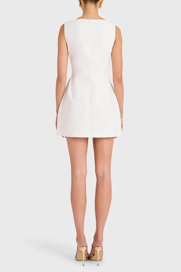 Amanda Uprichard Banco Mini Dress - Ivory