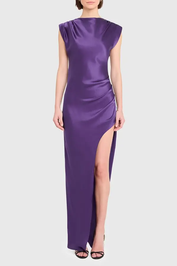 Amanda Uprichard Biella Maxi Dress - Galactic