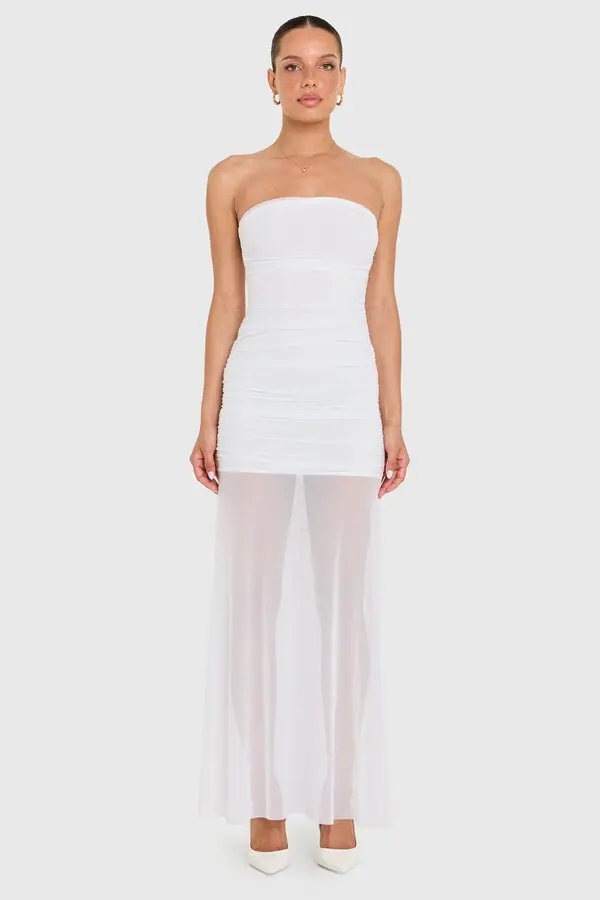 Amanda Uprichard Strapless Maxi Dress