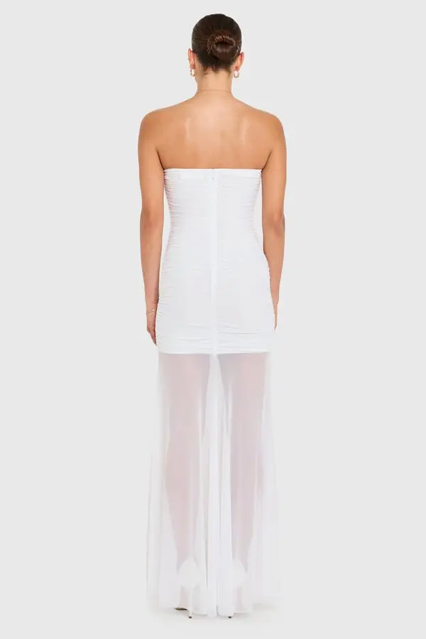 Amanda Uprichard Strapless Maxi Dress