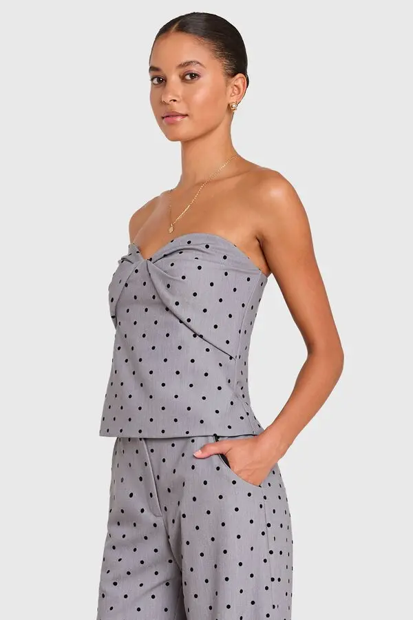 Amanda Uprichard Strapless Soho Top