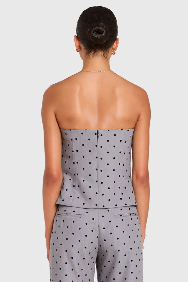 Amanda Uprichard Strapless Soho Top