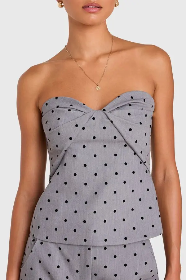 Amanda Uprichard Strapless Soho Top