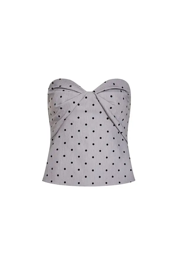 Amanda Uprichard Strapless Soho Top