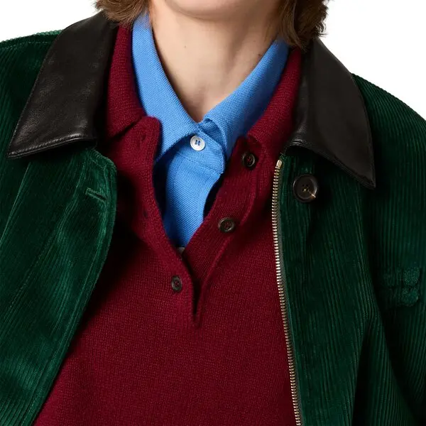 Miu Miu Padded Corduroy Blouson