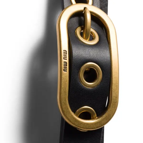 Miu Miu Leather Belt