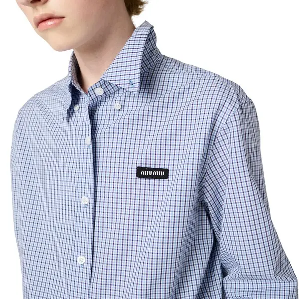 Miu Miu Checked Shirt