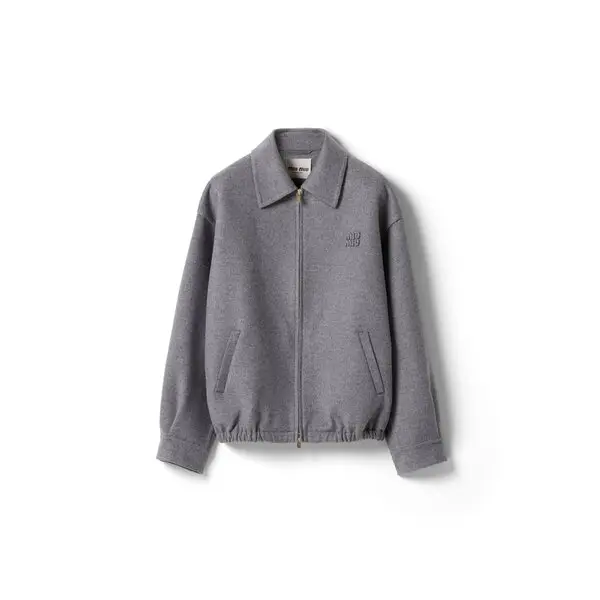 Miu Miu Double Cashmere Blouson Jacket