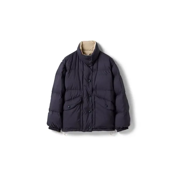 Miu Miu Reversible Technical Pongé Down Jacket