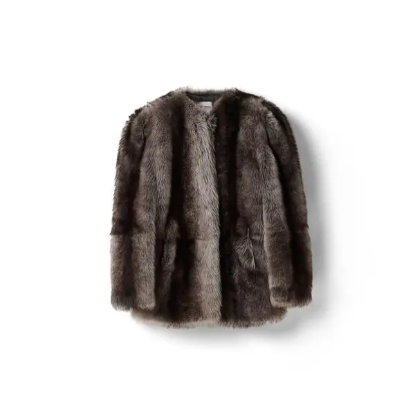 Miu Miu Shearling Fur Jacket