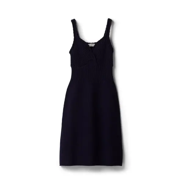 Miu Miu Wool Knit Tank Dress