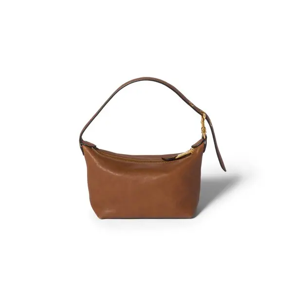 Miu Miu Spirit Nappa Leather Pouch - Oak