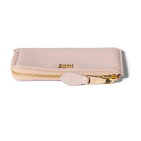 Miu Miu Leather Pouch Card Holder - Gem